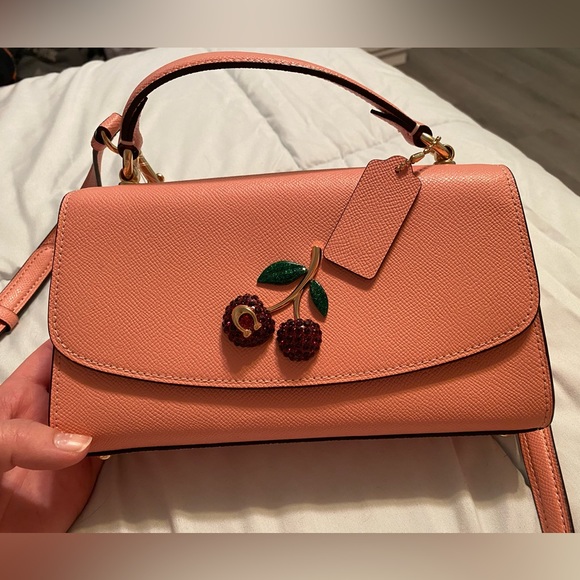 Coach | Bags | Coach Pink Cherry Tilly Bag | Poshmark